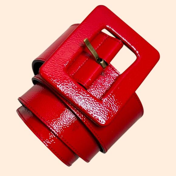 Yves Saint Laurent | Accessories | Ysl Yves Saint Laurent Red Leather ...